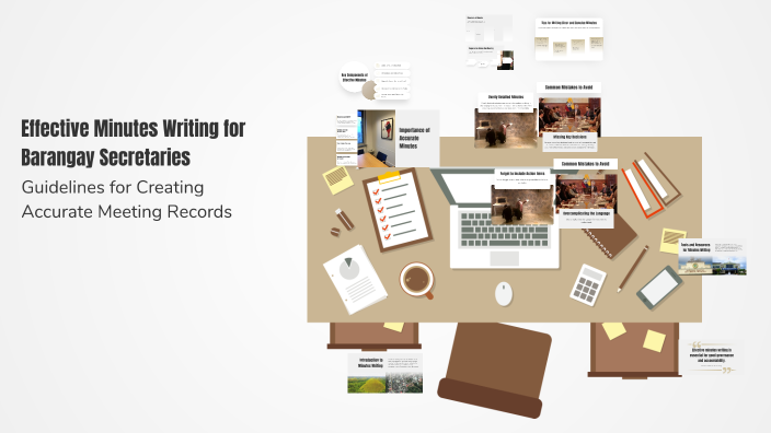 Effective Minutes Writing for Barangay Secretaries by Leilanie May ...