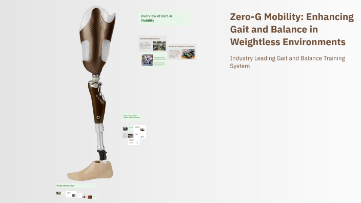 Zero-G Mobility: Enhancing Gait and Balance in Weightless Environments ...