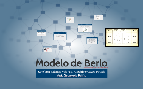 Modelo de Berlo by sthefania valencia valencia on Prezi