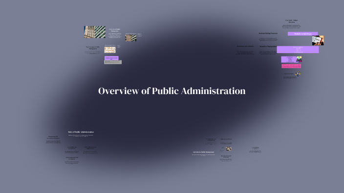 Overview of Public Administration Functions by lungile Mngomezulu on Prezi