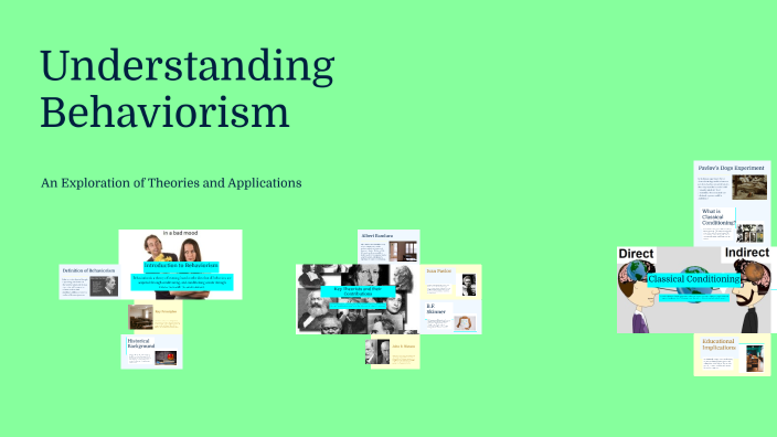 Understanding Behaviorism by carlo bergado on Prezi