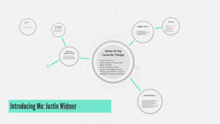 Introducing Me: Justin Widmer by Justin Widmer on Prezi