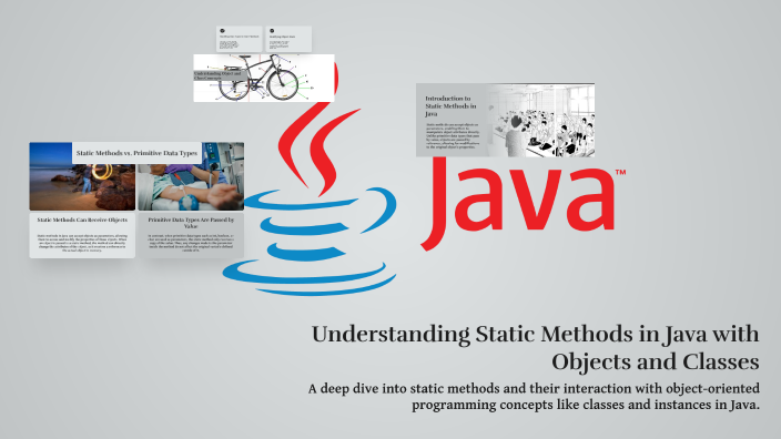 Understanding Static Methods in Java with Objects and Classes by מרים ...