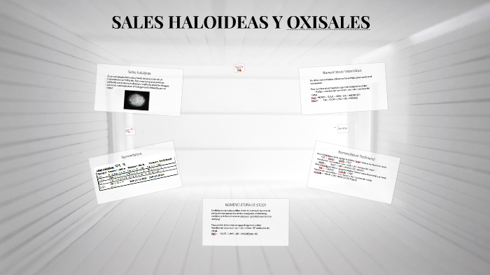 SALES HALOIDEAS Y OXISALES by Kiara Ruiz on Prezi