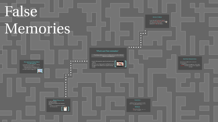 False Memories by on Prezi