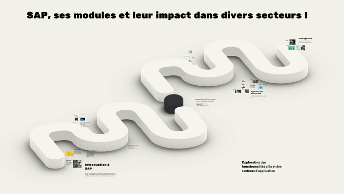 SAP, ses modules et leur impact by Adam LAANAIT on Prezi