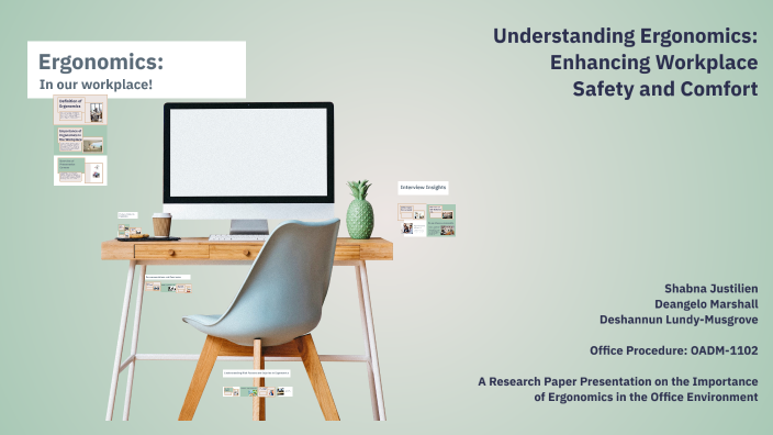 Understanding Ergonomics: Enhancing Workplace Safety and Comfort by ...