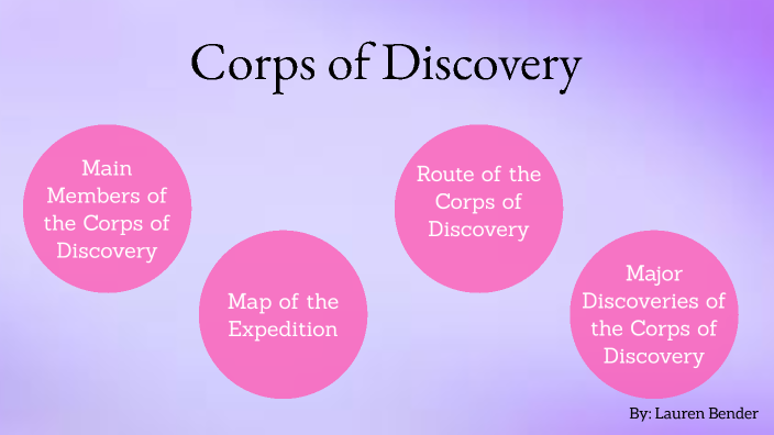 Corps Of Discovery by LAUREN BENDER on Prezi