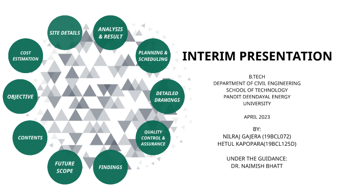 INTERIM PRESENTATION by NILRAJ PATEL on Prezi