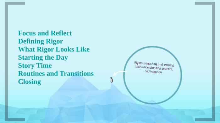 Rigor in Early Childhood Education by Thelma Wong