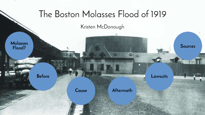 The Boston Molasses Flood of 1919 by Kristen McDonough on Prezi