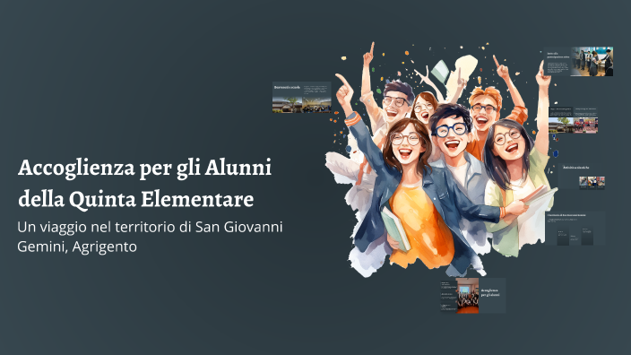 Accoglienza per gli Alunni della Quinta Elementare by Francesca ...
