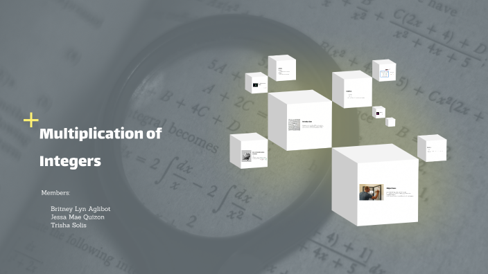 Multiplication of Integers by Quizon, Jessa Mae on Prezi