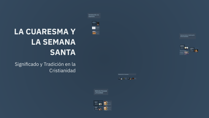 LA CUARESMA Y LA SEMANA SANTA by MICHELLE RODRIGUEZ NOGUERAS on Prezi