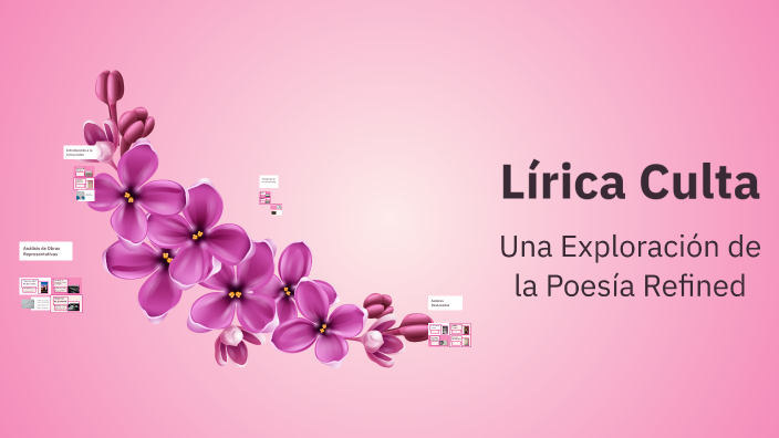 Lírica Culta by Laura Hernández on Prezi