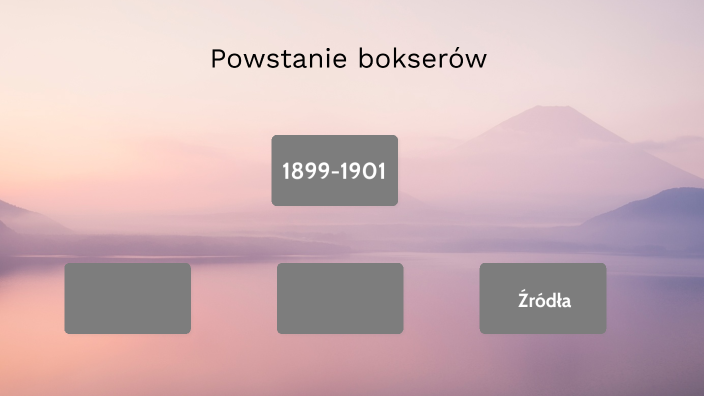 Powstanie bokserów by Alicja Adamska on Prezi
