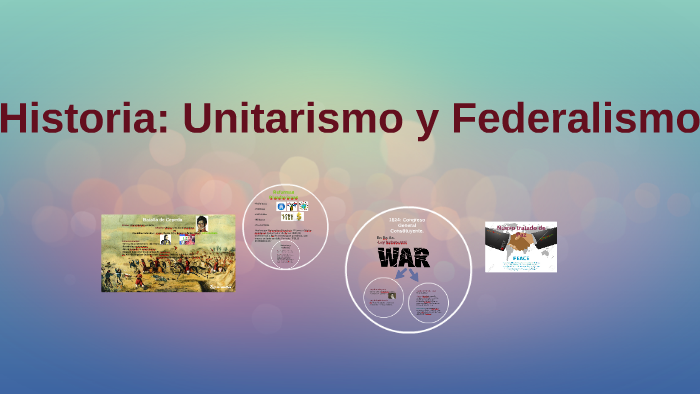 Historia: Unitarismo y Federalismo by mavi maria valentina on Prezi