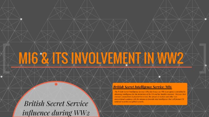 MI6& ITS INVOLVEMENT IN WW2 by Cardin Spenst on Prezi