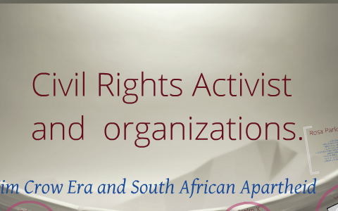 Civil RIghts Activists/Organizations by olivia byrd on Prezi