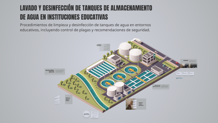 LAVADO Y DESINFECCIÓN DE TANQUES DE ALMACENAMIENTO DE AGUA EN ...