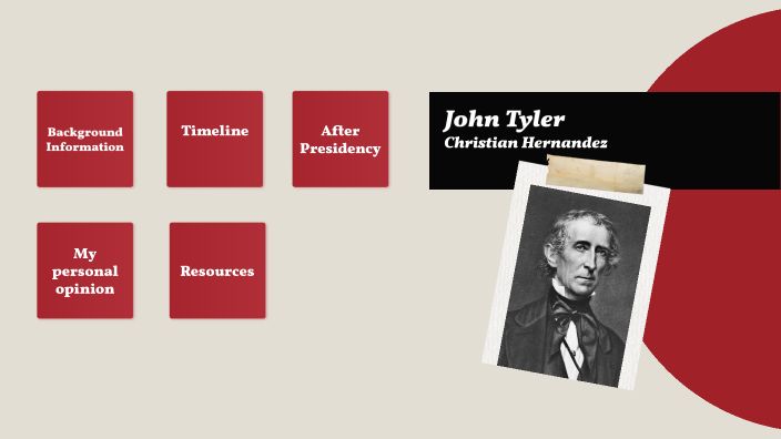 John Tyler President Presentation by Christian Hernandez Beltran on Prezi