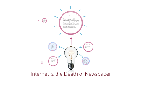 Internet is the Death of Newspaper by on Prezi