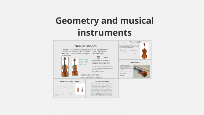 Geometry and musical instruments by Trentynne Davis on Prezi