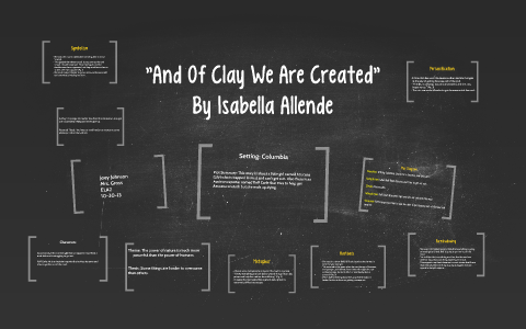 "And Of Clay We Are Created" by Joey Johnson on Prezi