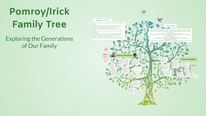Pomroy Family Tree by Matt Anton on Prezi