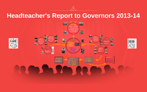 Headteacher's Report to Governors 2013-14 by James Robinson on Prezi