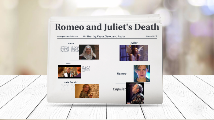 Romeo and Juliet's Death Investigation by Lydia Essert on Prezi