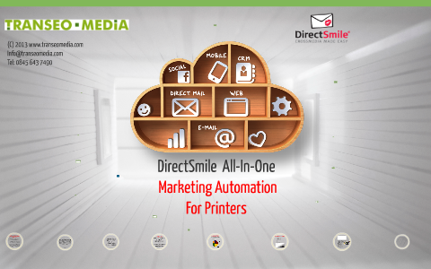 DirectSmile Cross Media Introduction for Printers by Alex Granat on Prezi