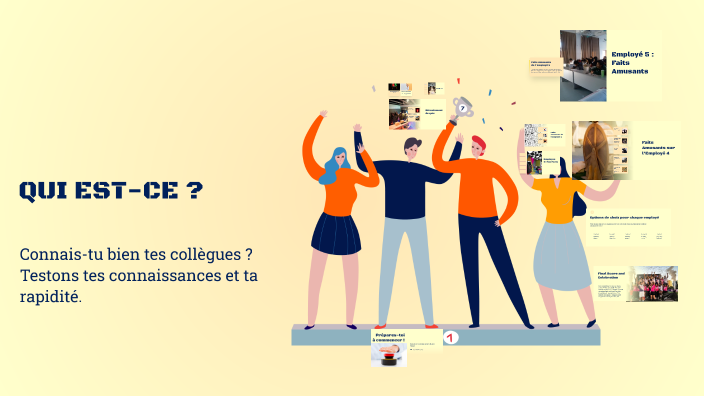 Guess the Employee Quiz by Kathryn Desjardins on Prezi