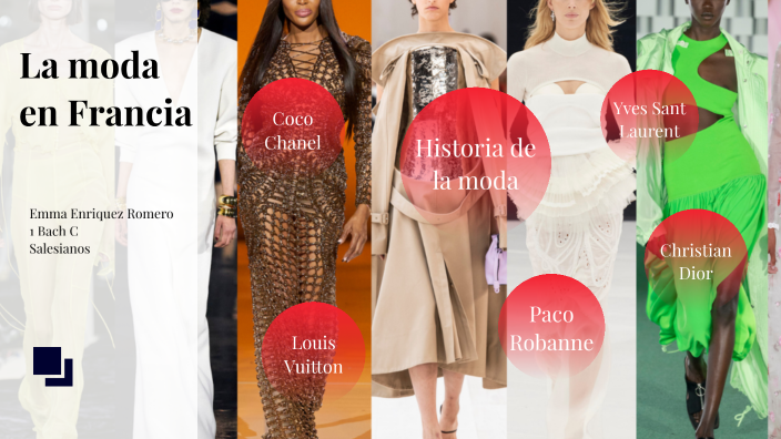 la moda en francia by Emma Enríquez Romero on Prezi