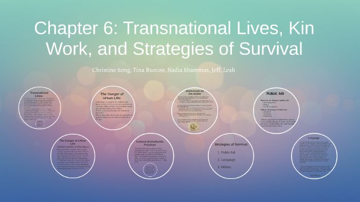 Chapter 6: Transnational Lives, Kin Work, and Strategies of Survival by ...