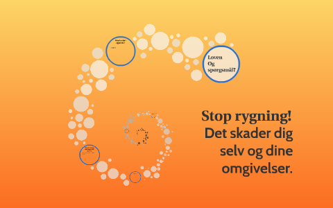 Stop rygning! by Elias Khadraoui on Prezi