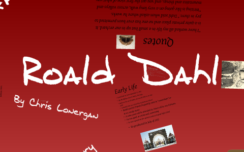 Roald Dahl by Chris Lonergan