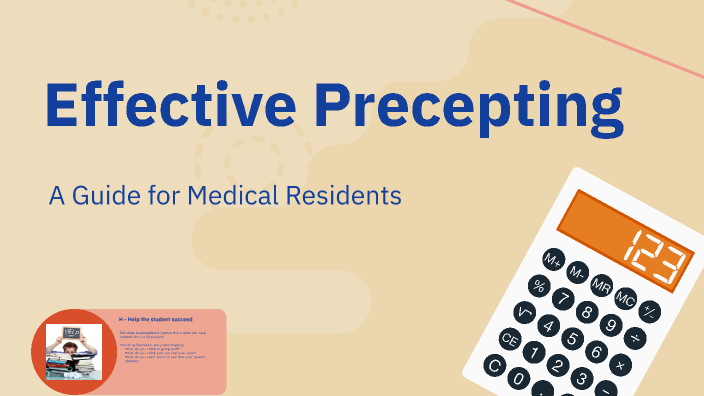 Effective Precepting by Peter jackson on Prezi