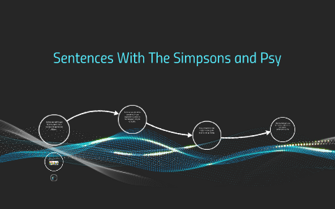 Sentences With The Simpsons and Psy by Janet Sanchez on Prezi