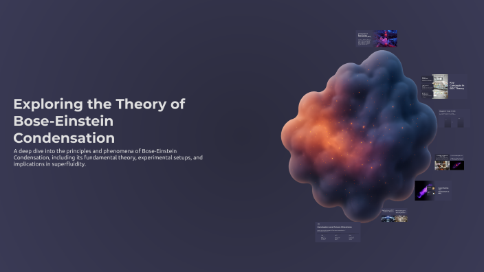 Exploring the Theory of Bose-Einstein Condensation by shimaa ...
