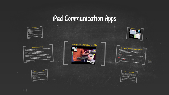 iPad Communication Apps by Rachel Zawicki on Prezi