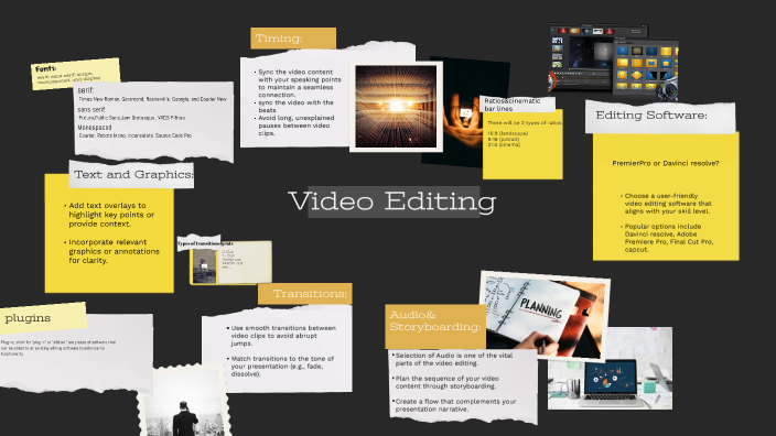 BASICS OF VIDEOGRAPHY AND EDITING by visu