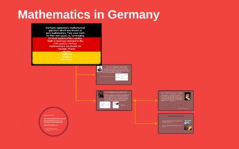 Mathematics in Germany by Niki Swank-Shenise on Prezi