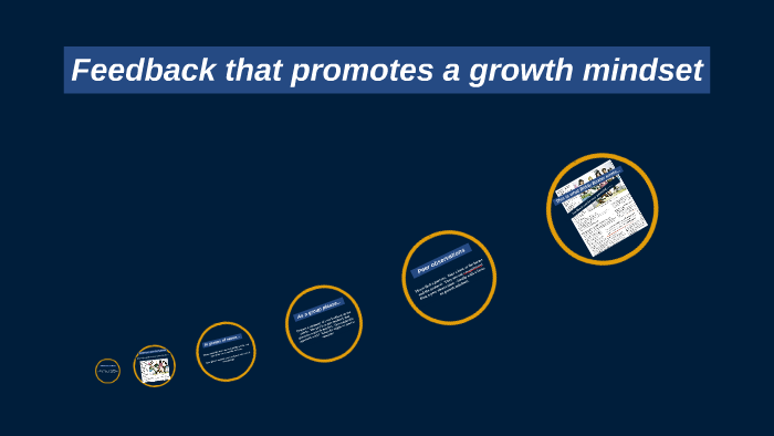 Feedback that promotes a growth mindset by Sarah Shekleton on Prezi