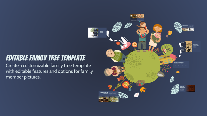 Editable Family Tree Template by Rumiana Georgieva on Prezi