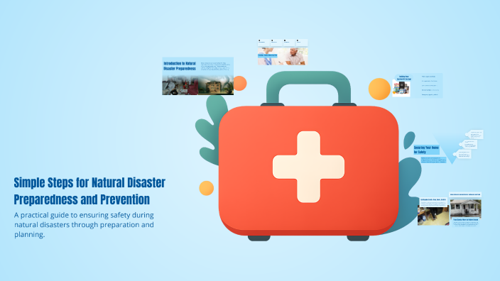 Simple Steps for Natural Disaster Preparedness and Prevention by Zohir ...