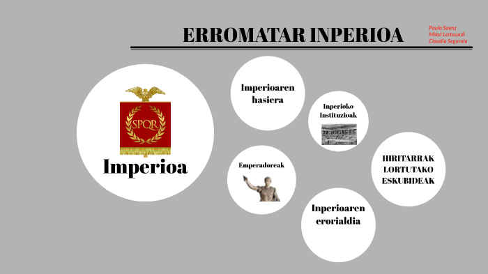 Erromatar inperioa by Claudia Segurola Díaz on Prezi