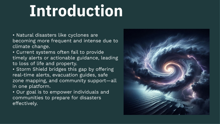 Storm Shield: Pre-Cyclone Safety and Planning by Pooja S. Srinivasan on ...