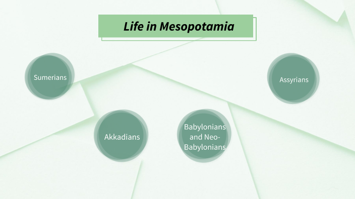 Life in Mesopotamia by Chakrika Murthy on Prezi