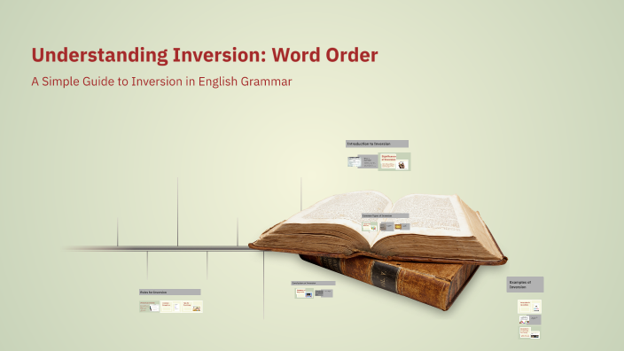 Understanding Inversion: Word Order by Emma Petrosyan on Prezi
